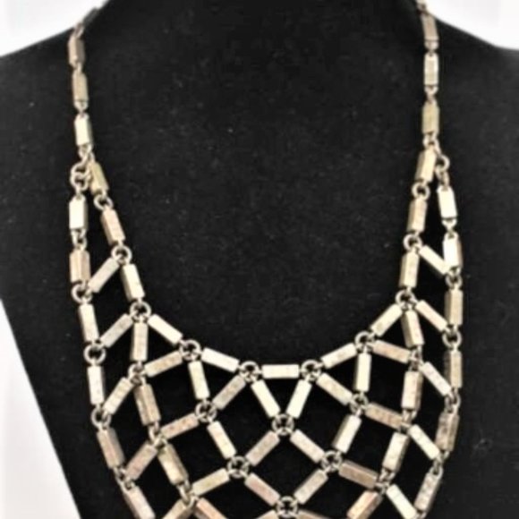 Vintage | Jewelry | Statement Of A Kind Thick Heavy Necklace Vintage ...